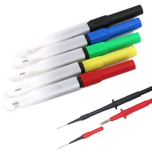 With Protective Cover Multimeter Test Pin Probe Needle Tip Electrician ...
