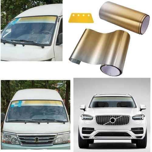 Gold Auto Accessories Sun Visor Strip Tint Film for Car Front ...