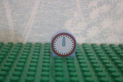 Duplo Sign Round Curved Circle Topper Light blue Scale Weight | eBay