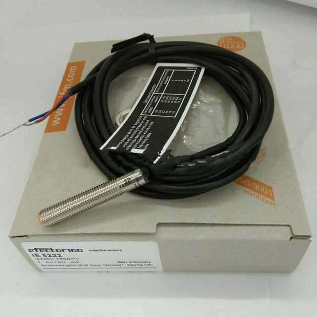 IFM IE5222 Inductive Proximity Sensor IEA2001-FRKG/PH M8X1 - for sale online | eBay