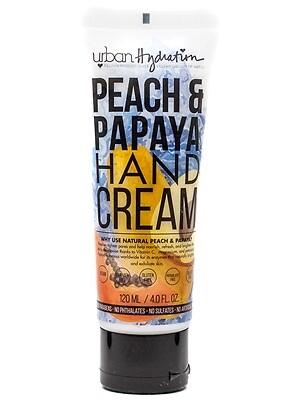 urban hydration PEACH & PAPAYA HAND CREAM 4 fl oz | eBay