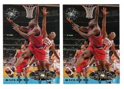 (2) 1995-96 STADIUM CLUB CHRIS WEBBER CARD #220 LOT **NM-MT ...