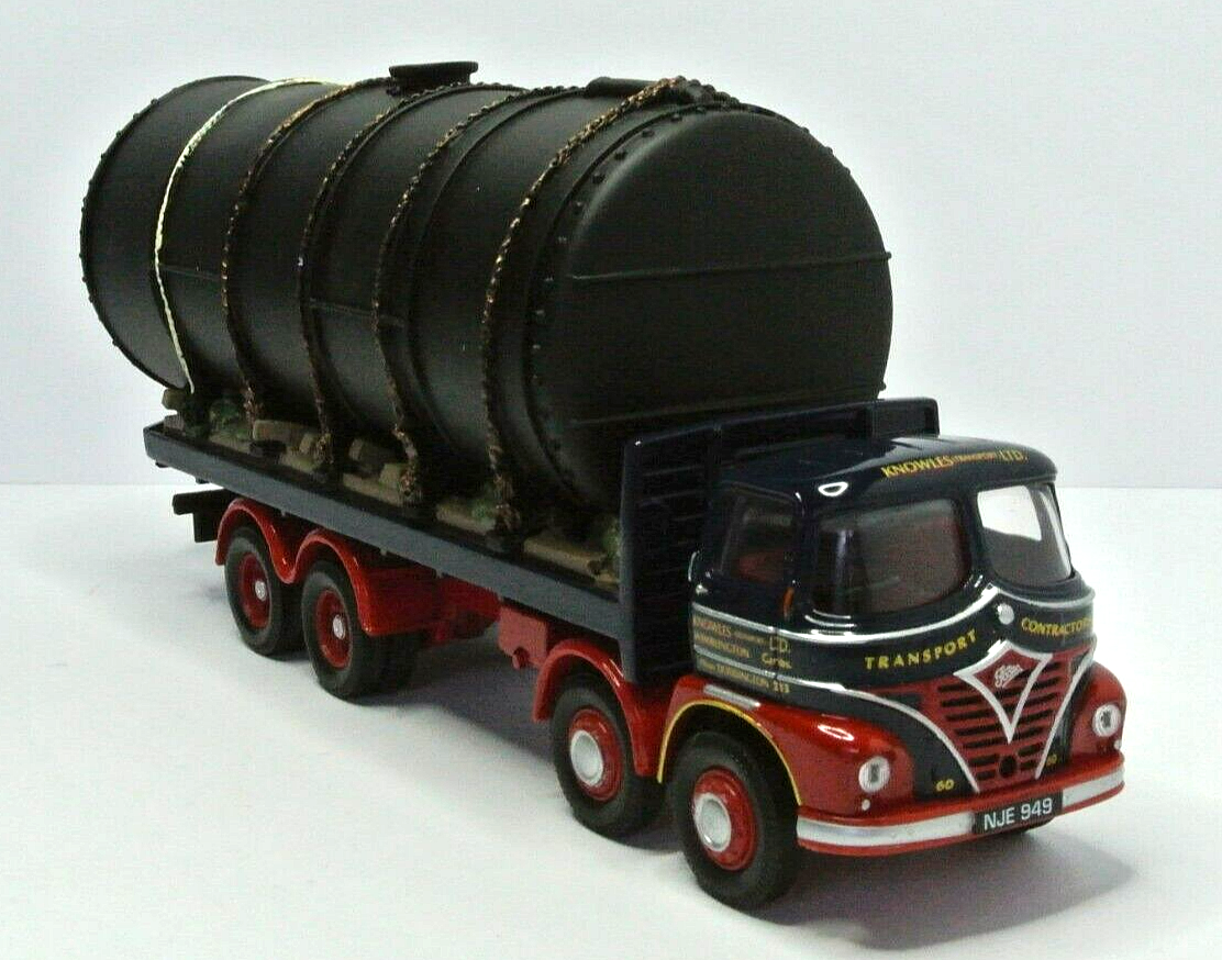 Corgi Knowles Foden S21 Platform Lorry With Diesel Tank Load 13902 for ...
