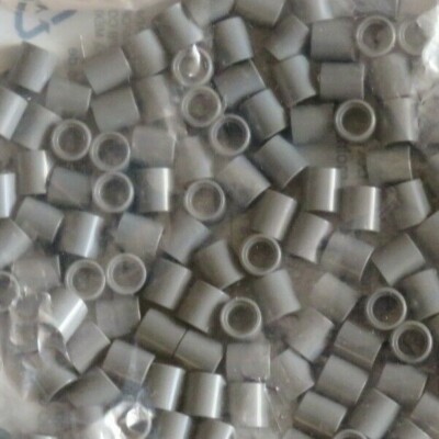 LEGO 6 x Dark Bluish Gray Technic, Liftarm Thick 1 x 1 (Spacer) 18654 ...