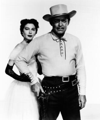 Lone Star Clark Gable Ava Garner Broderick Crawford Photo Framing Print ...