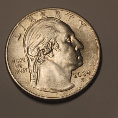 2024(P) HOPE quarter " In Cod We Trust " Rare MINT Error Good Condition ...