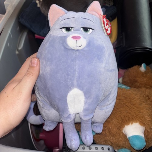 TY 2016 The Secret Life Of Pets CHLOE Purple Kitty Cat Plush Stuffed ...