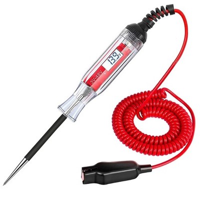 LCD Display Circuit Tester with Backlit Vehicle Low Voltage and Light ...