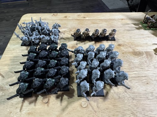 OOP Plastic Skaven Clan Rats X55 Warhammer AoS | eBay