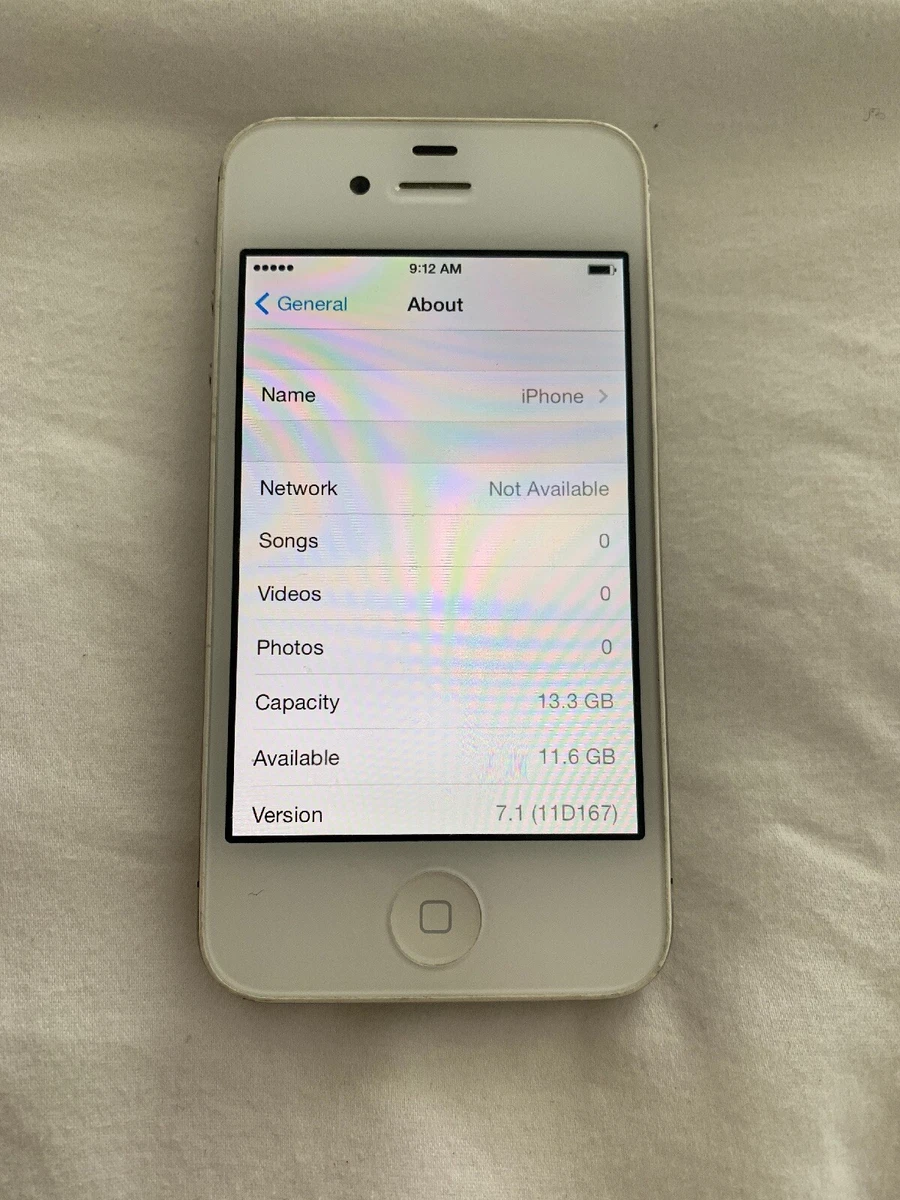 Iphone 4s White 16gb Verizon