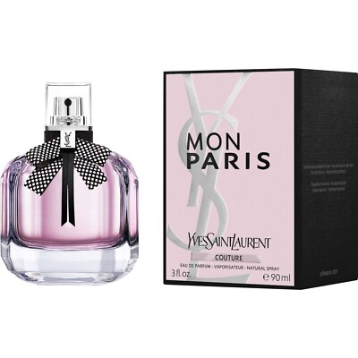 Yves Saint Laurent Mon Paris Eau De Parfum Couture Iconic Floral Citrus ...