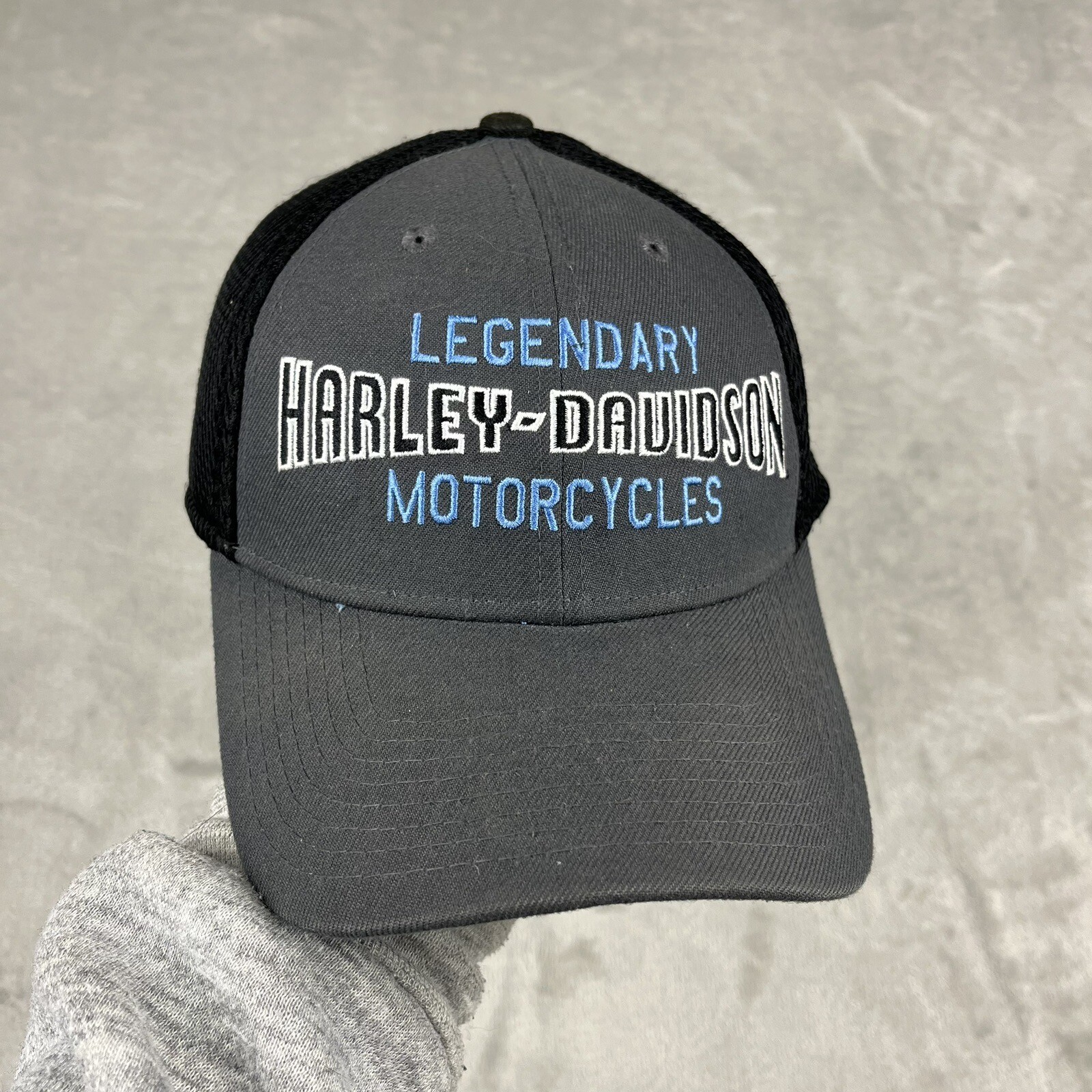 New Era Genuine Harley Davidson Motorcycles Hat Black… - Gem