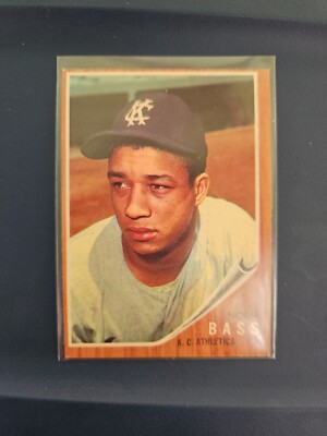 1962 Topps Norm Bass RC #122 NM | eBay