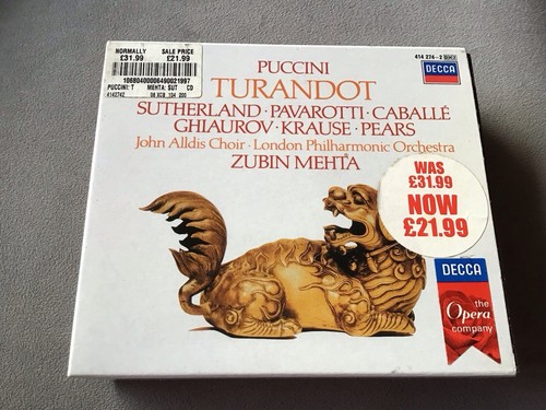Puccini: Turandot - Zubin Mehta / Pavarotti, Sutherland, Caballe - 1973 ...