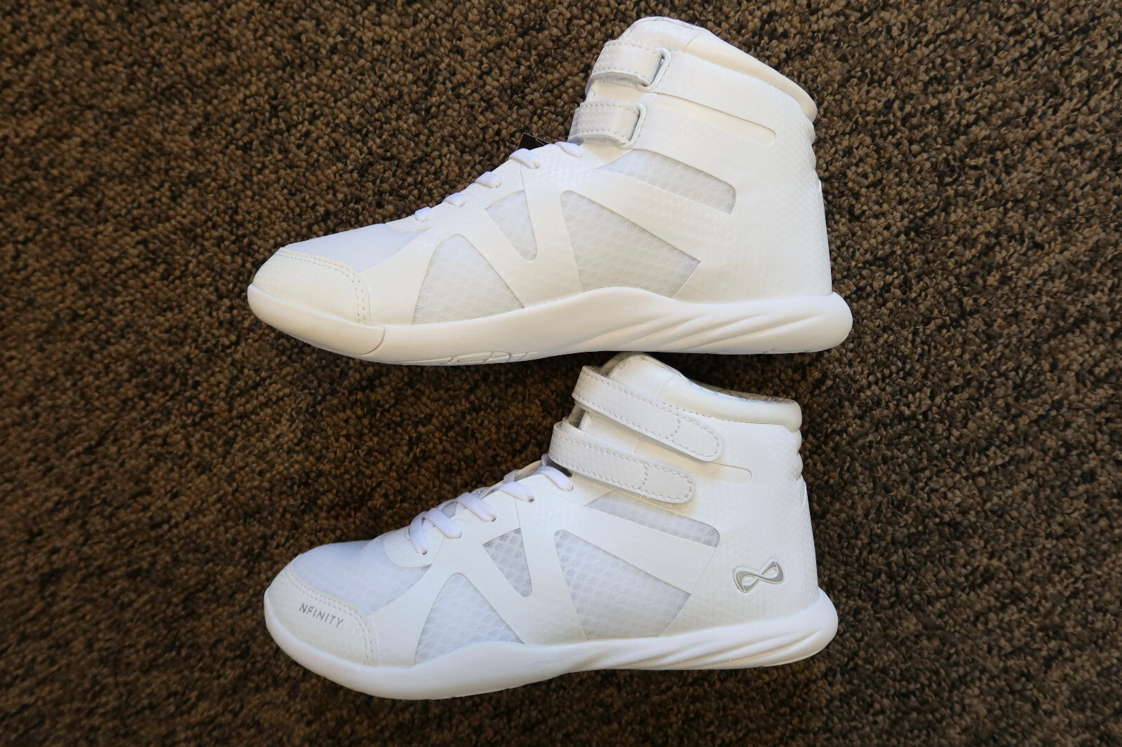 Nfinity Beast Mid Top Womens Cheer Shoes Adult Size 7 - WHITE for sale ...
