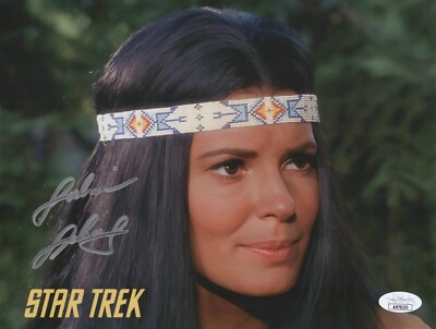 SABRINA SCHARF Signed STAR TREK 8x10 Photo Authentic Autograph JSA COA ...