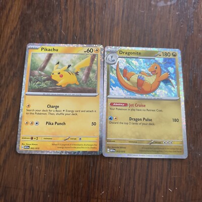Pokemon Dragonite And Pikachu | eBay