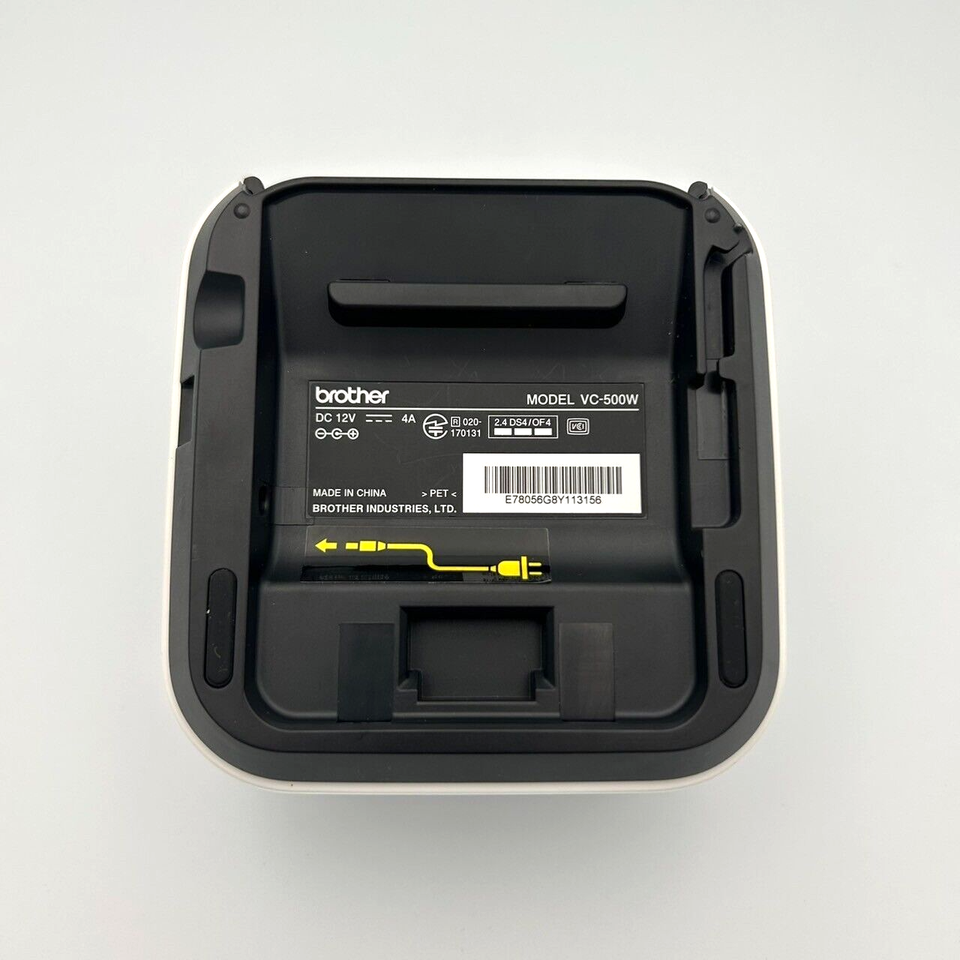 Brother VC-500W Thermal Color Label Printer Printing Original labels ...
