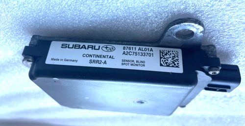 2017 Subaru Legacy BLIND SPOT MONITOR RADAR SENSOR 87611 AL01A SRR2-A ...