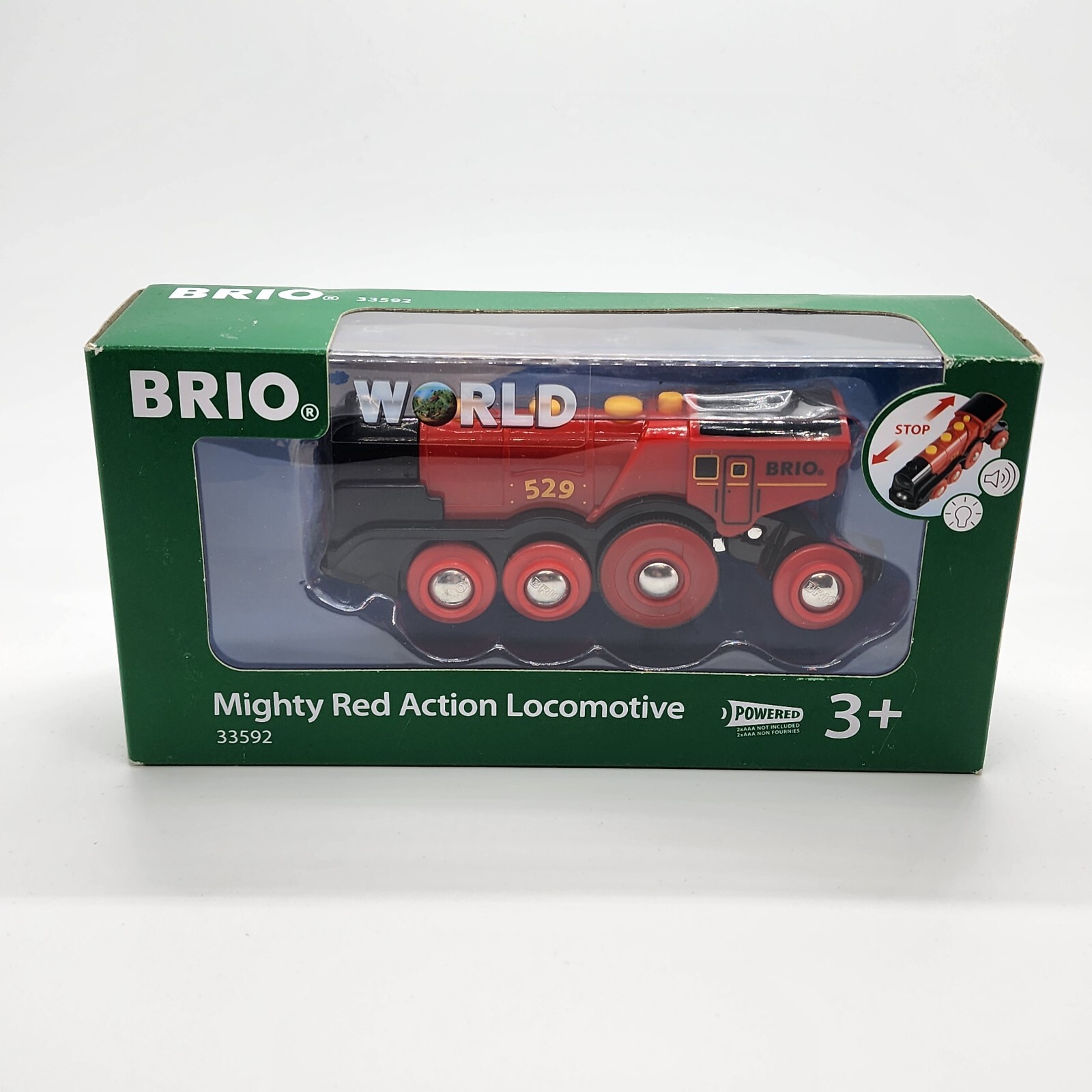 BRIO World Mighty Red Action Locomotive (33592) for sale online | eBay