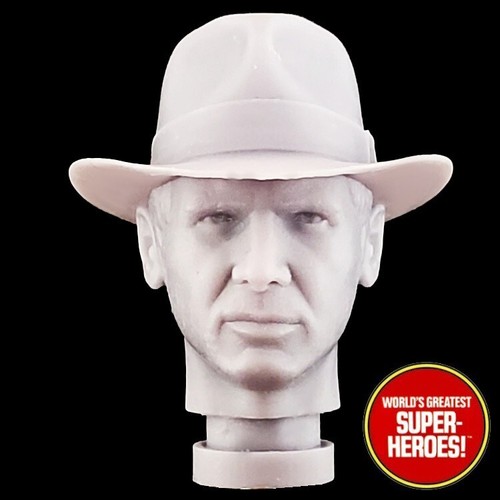 Mego Indiana Jones Harrison Ford Custom Head 3D Printed For 8” Action ...