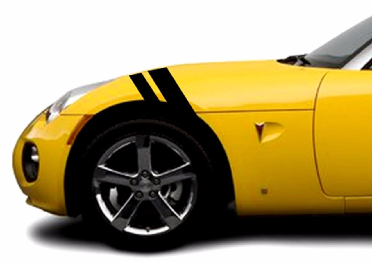 Fender Hash Bar vinyl Rally Sport RACING STRIPES 2"&3" (Fits Pontiac ...