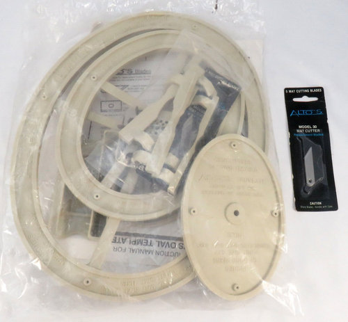 ALTO'S Oval Templates Set for Mat Cutting System - new - NOS | eBay