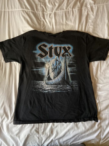 Styx band Tour Rock Album Shirt Unisex Black Tee | eBay