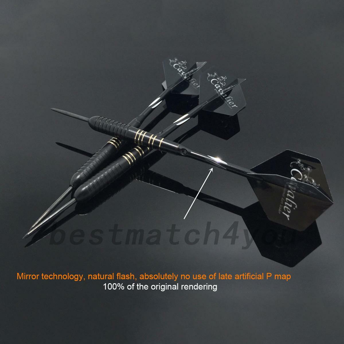 Heavy Weight Tungsten Darts Tip Set With Flights & Stems & Dart Wallet ...