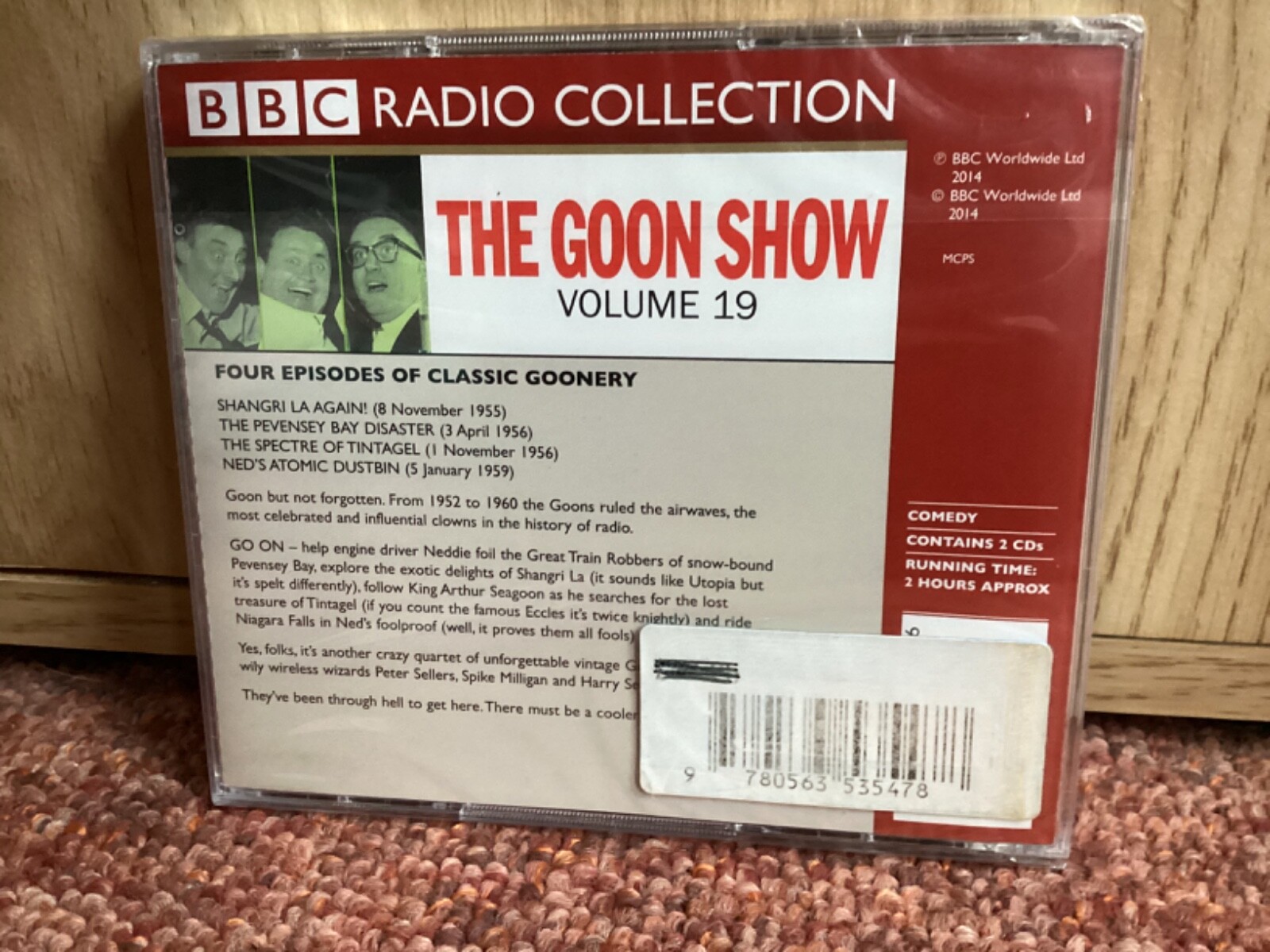 The Goon Show Vol. 19 : Volume 19: Ned's Atomic Dustbin by Spike ...
