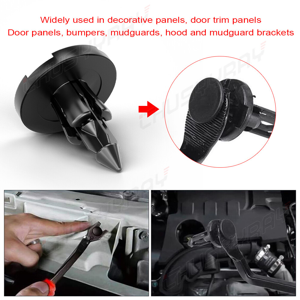 50pcs Bumper Splash Shield Retainers Push Clips for Nissan Infiniti ...