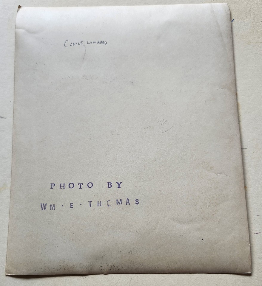 Vintage Rare Sexy Legs Carole Lombard by William E. Thomas Original Photo Era | eBay