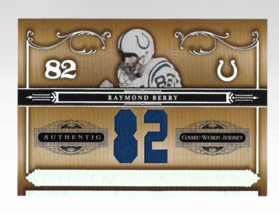2006 Playoff National Treasures Raymond Berry Jersey #59/82 | eBay