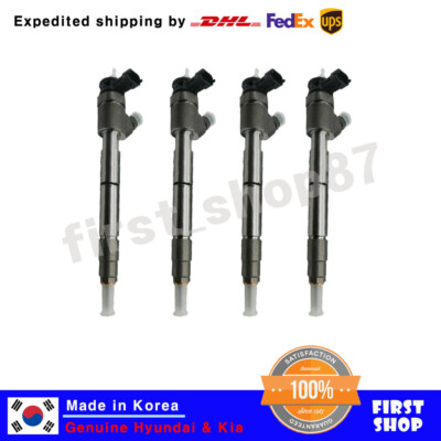 New 33800 2F610 CRDI Fuel Injector 4PCS for Kia Carnival Sedona Sorento ...