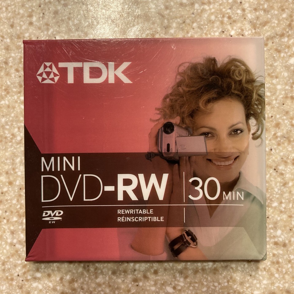 TDK MINI DVD-RW 30 Min Rewritable | eBay