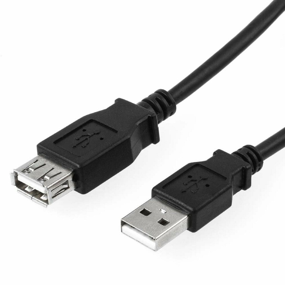 NEW USB EXTENSION Cable Lead A Male To Female High Speed 2.0 1m 2m 3m ...