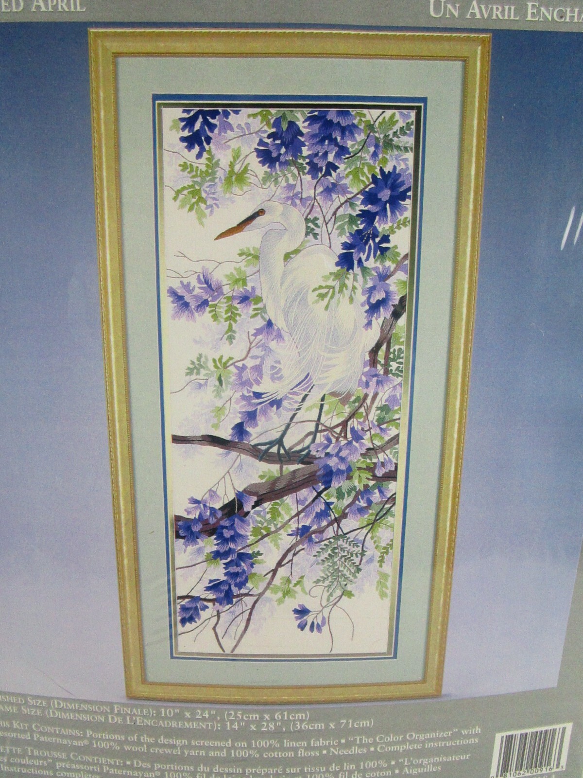 Heritage Collection Elsa Williams Enchanted April Stitchery Kit 00916 ...