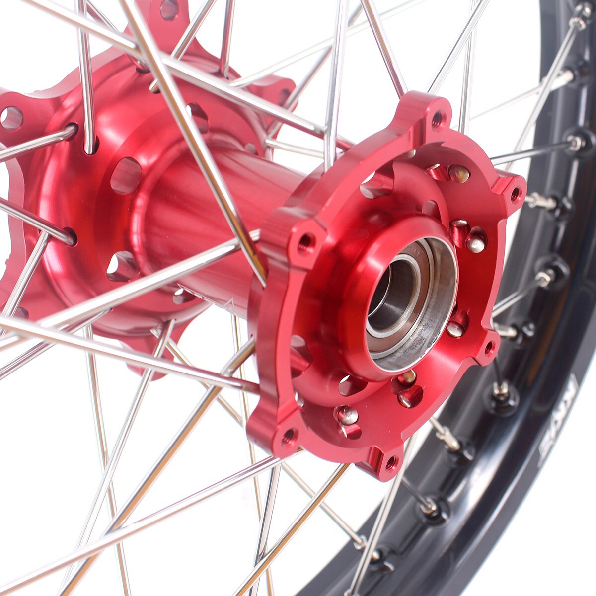 KKE 21/18 CNC Dirt Bike Wheels Rims Set For GAS GAS EC250 EC300 XC 250 ...