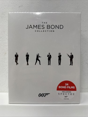 The James Bond Collection (Blu-ray) 24 Films Box Set NEW Sealed ...
