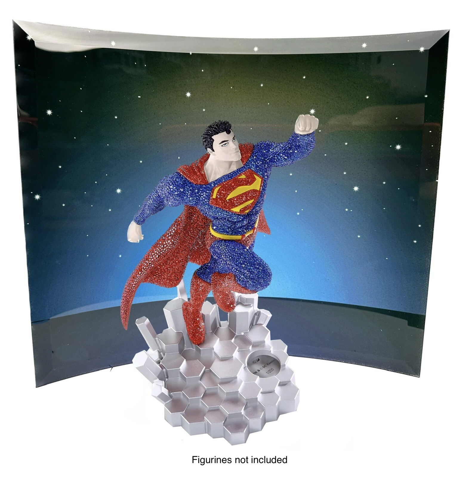 Swarovski myriad darth vader star wars superman disney crystal Display ...