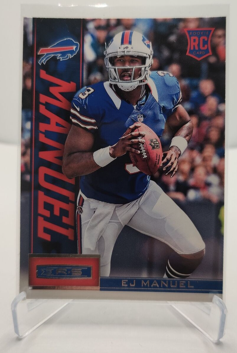 2013 Rookies and Stars Football Card #130 EJ Manuel Rookie RC Buffalo ...