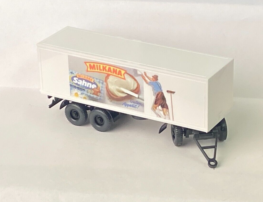 Wiking Germany HO 1:87 3 Axle Trailer Milkana | eBay