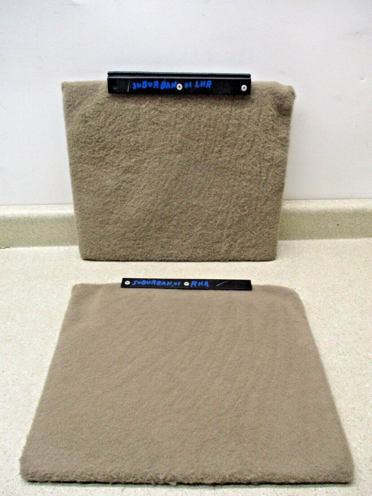 00 to 06 Suburban Rear 2nd Middle Row Captain Bucket Seat Filler Carpet ...