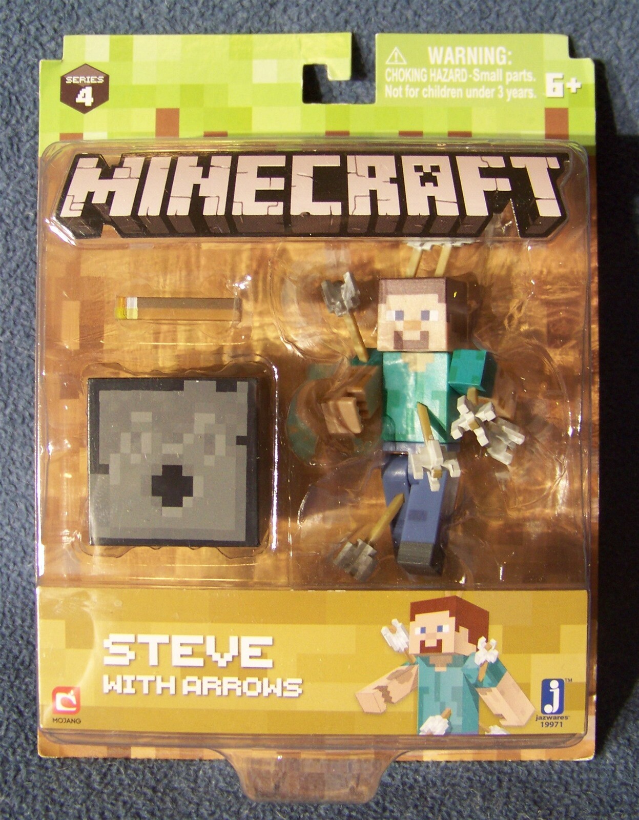Mojang - Minecraft - Steve with Arrows - Series 4 - MOC | eBay