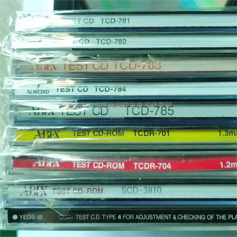 ABEX TCD-781 CD Standard signal dish TCD-782 audio test disc TCD-784 ...