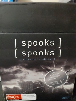 SPOOKS - Collector's Edition 1,2,3,4,5,6 & 7 + 8 & 9 - DVD'S Region 4 ...