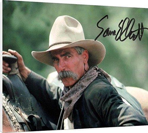 Floating Canvas Wall Art: Sam Elliott Autograph Print | eBay