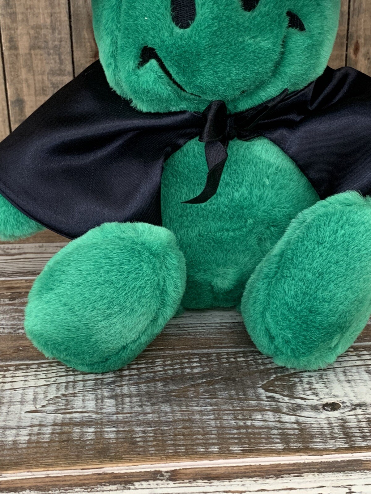 VTG Battery Operated Tickle Wiggle Halloween Green Smiley Plush Witch ...