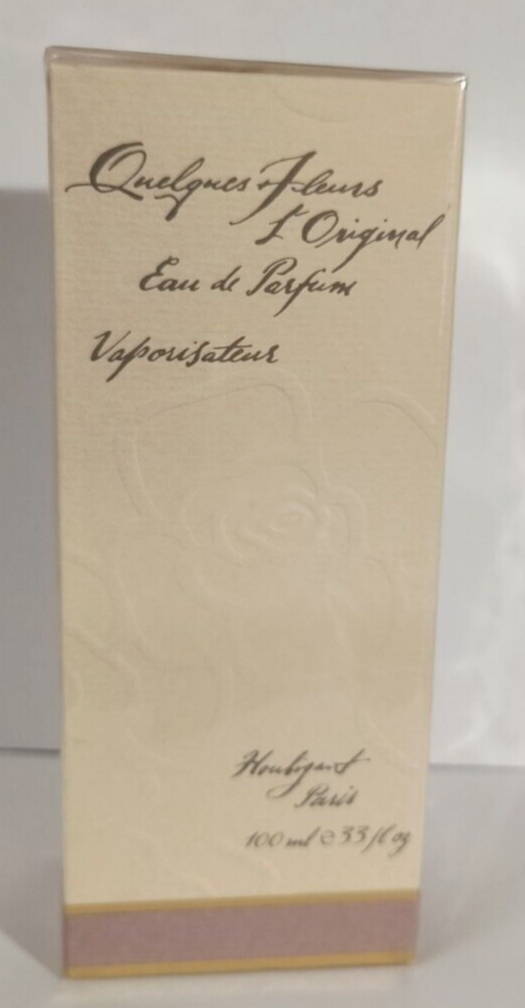 Houbigant Paris Quelques Fleurs LOriginal 3.4 oz / 100 ml EDP Sealed ...