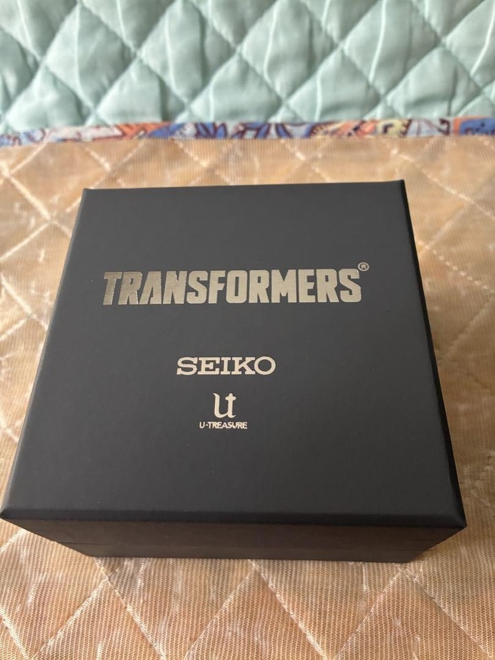 Transformers x Seiko Collaboration Watch DECEPTICON NEW F/S | eBay